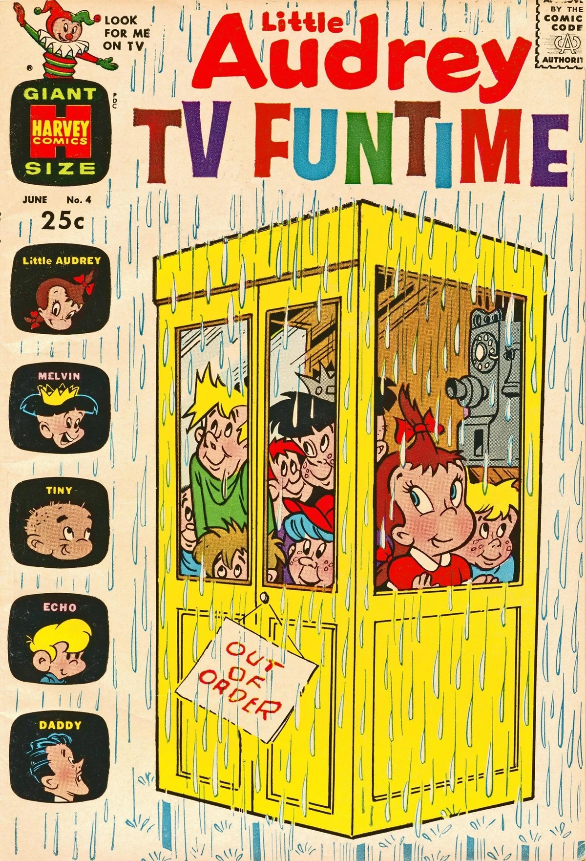 Little Audrey TV Funtime Vol 1 4 | Harvey Comics Database Wiki | Fandom