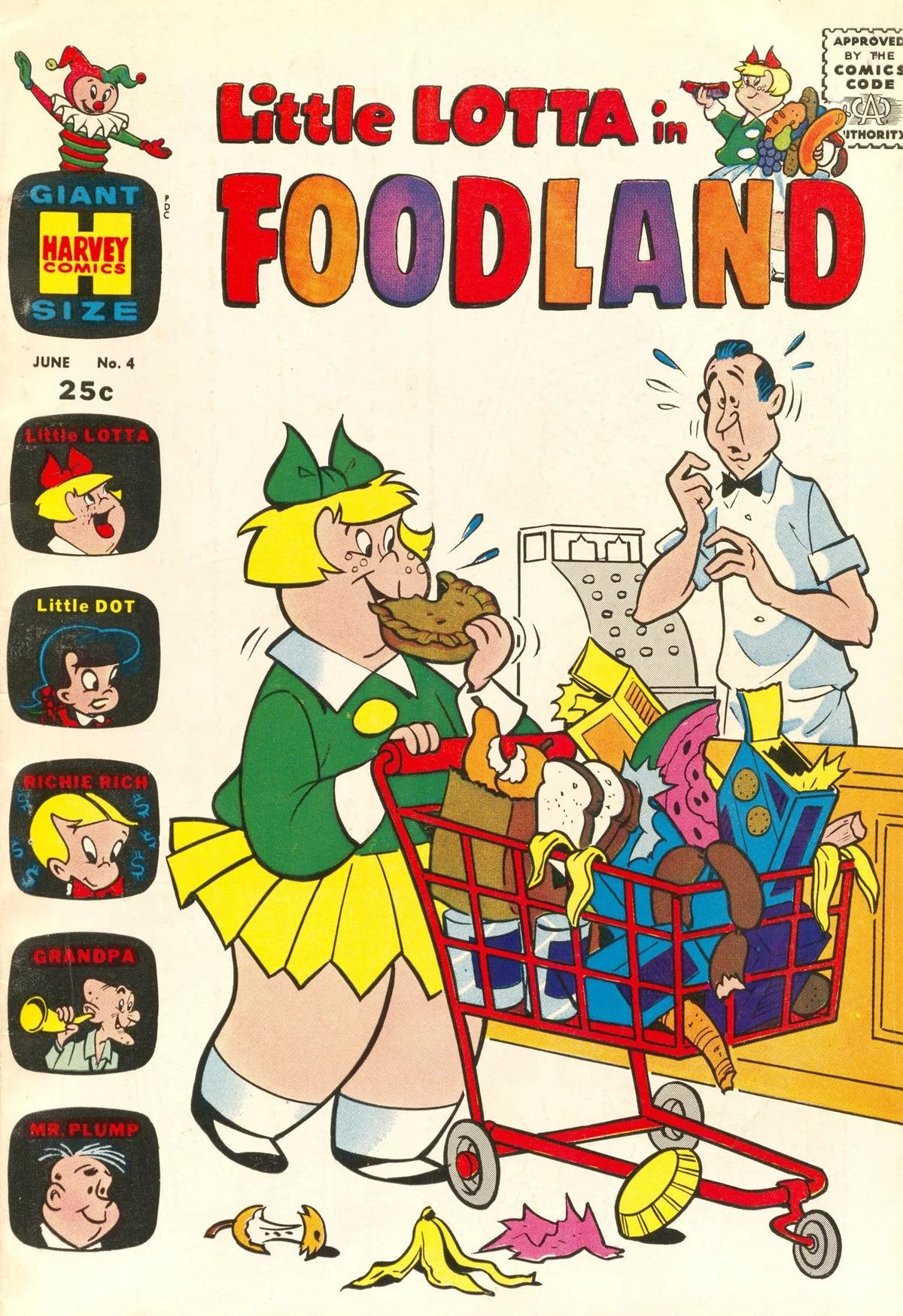 Little Lotta Foodland Vol 1 4 | Harvey Comics Database Wiki | Fandom
