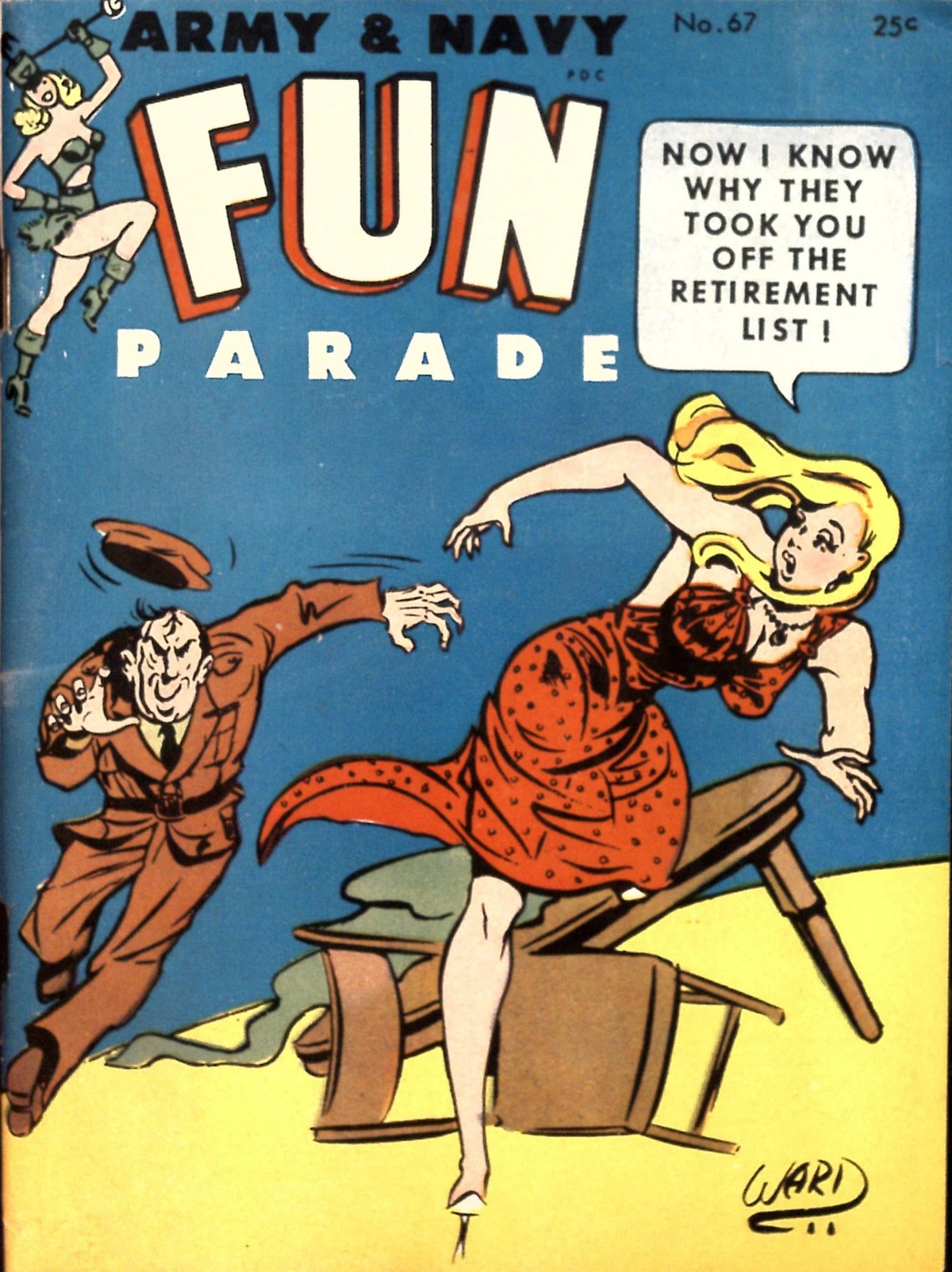 Army & Navy Fun Parade Vol 1 67 | Harvey Comics Database Wiki | Fandom