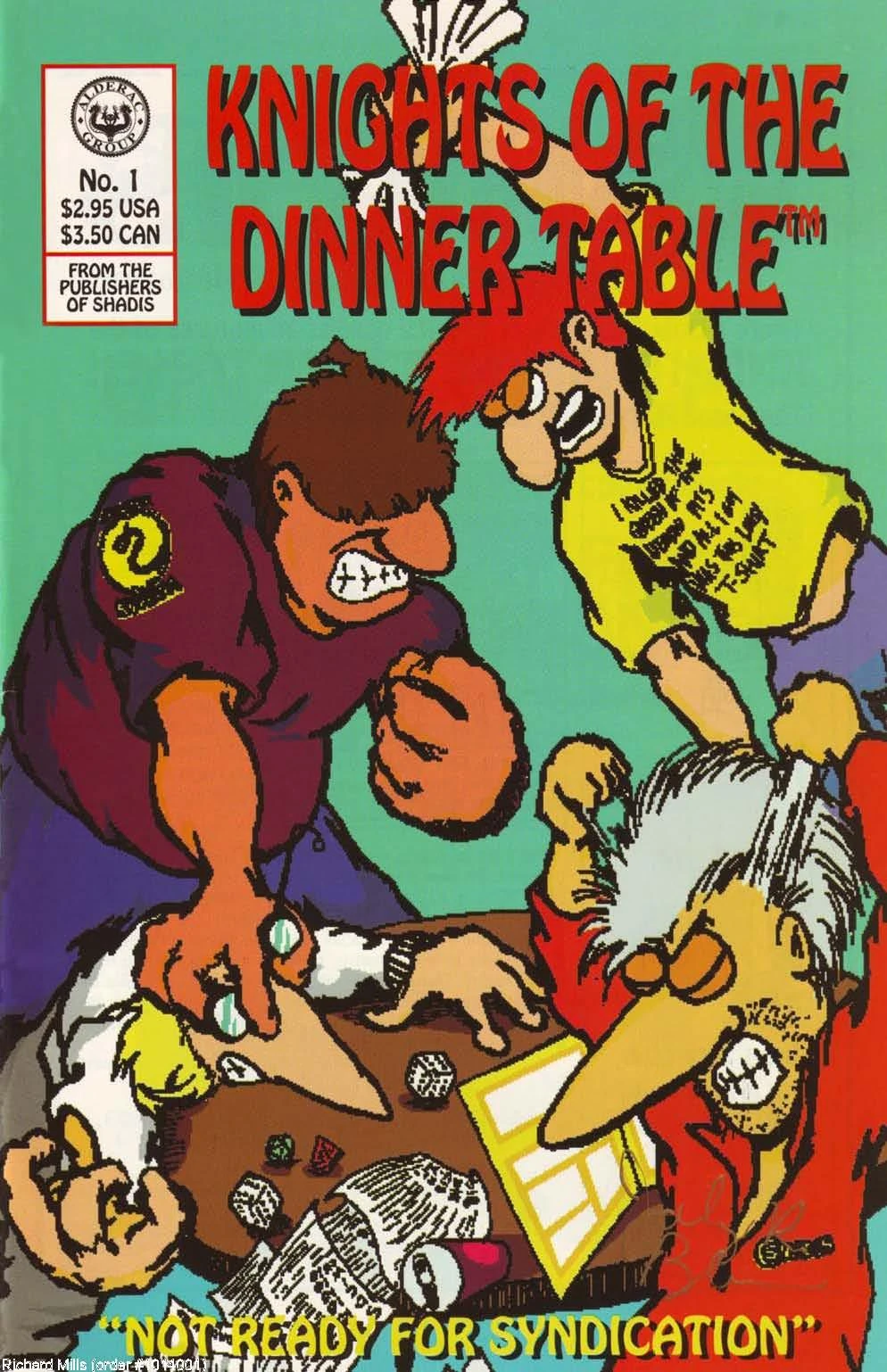 Knights of the Dinner Table Vol 1 1 | Hey Kids Comics Wiki | Fandom