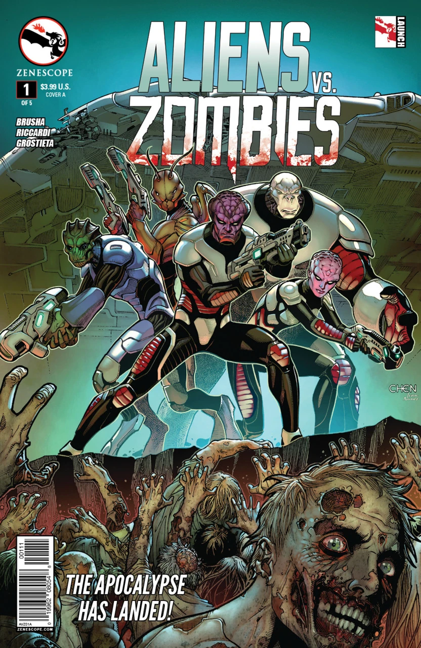 Aliens vs. Zombies Vol 1 | Zenescope Entertainment Wiki | Fandom