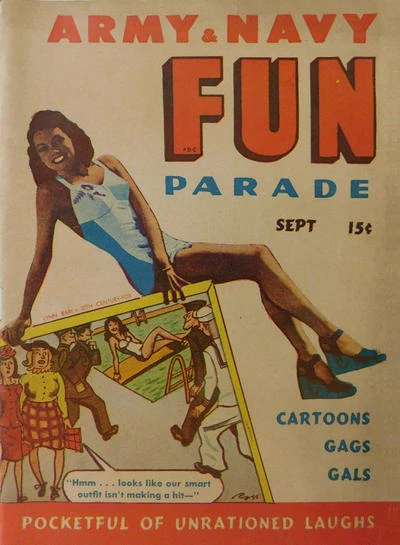 Army and Navy Fun Parade Vol 3 6 | Harvey Comics Database Wiki | Fandom