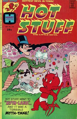 Hot Stuff, the Little Devil Vol 1 129 | Harvey Comics Database Wiki ...