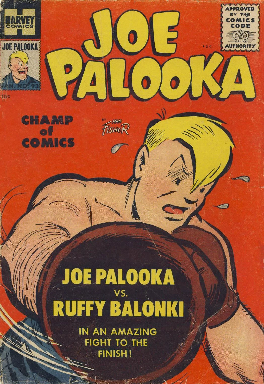 Joe Palooka Comics Vol 1 93 | Harvey Comics Database Wiki | Fandom