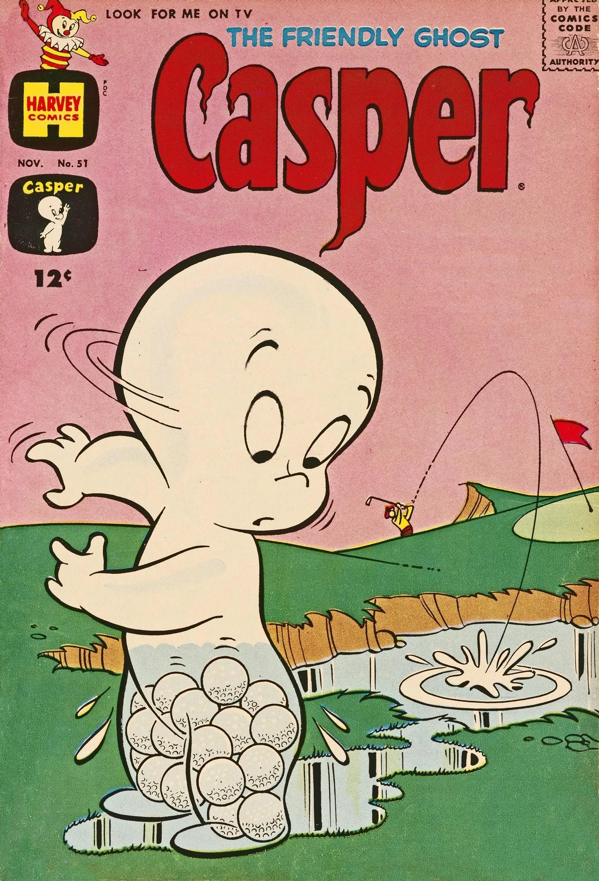 The Friendly Ghost, Casper Vol 1 51 | Harvey Comics Database Wiki | Fandom