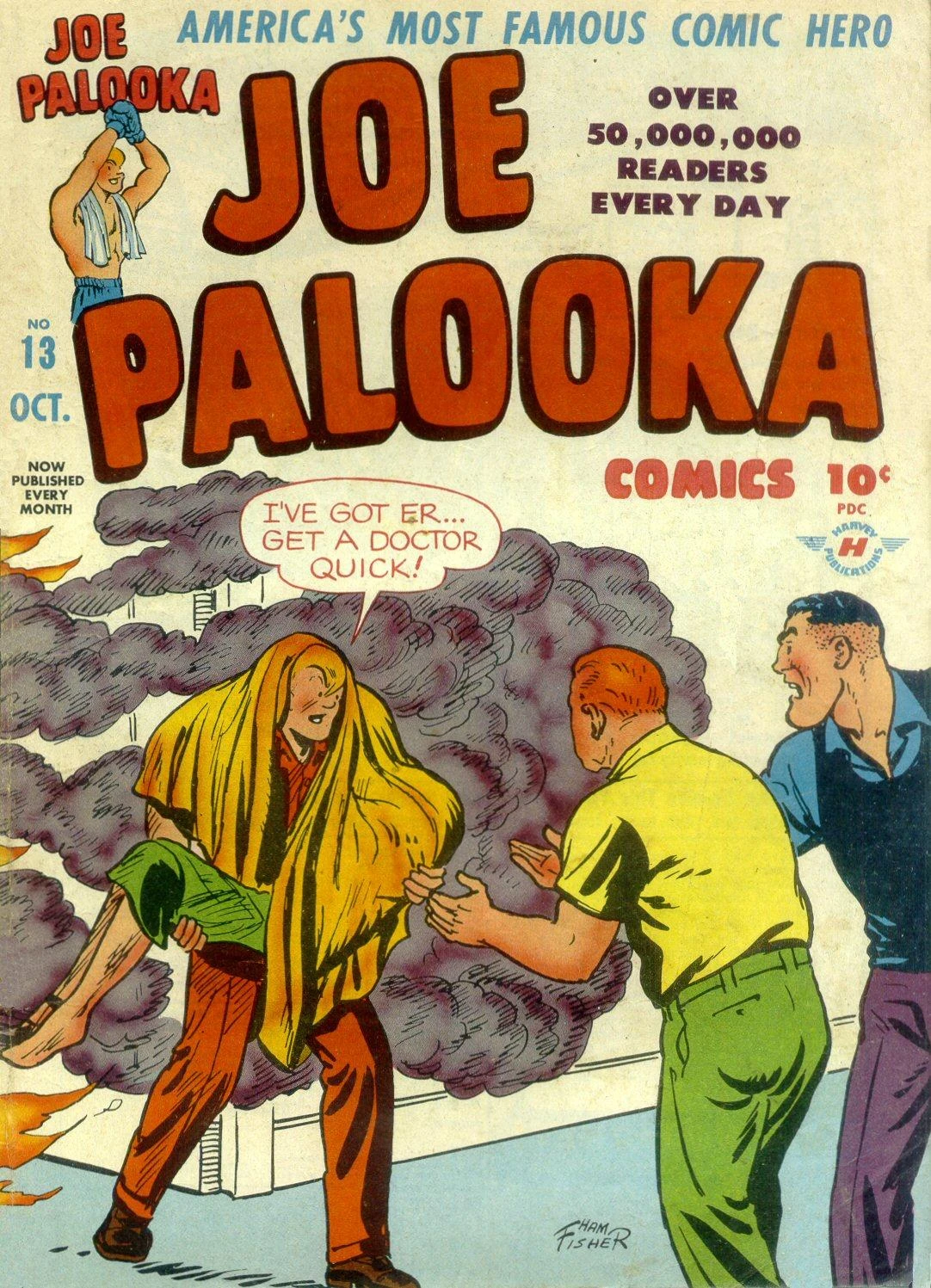 Joe Palooka Comics Vol 1 13 | Harvey Comics Database Wiki | Fandom