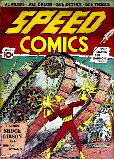 Speed Comics Vol 1 1 | Harvey Comics Database Wiki | Fandom