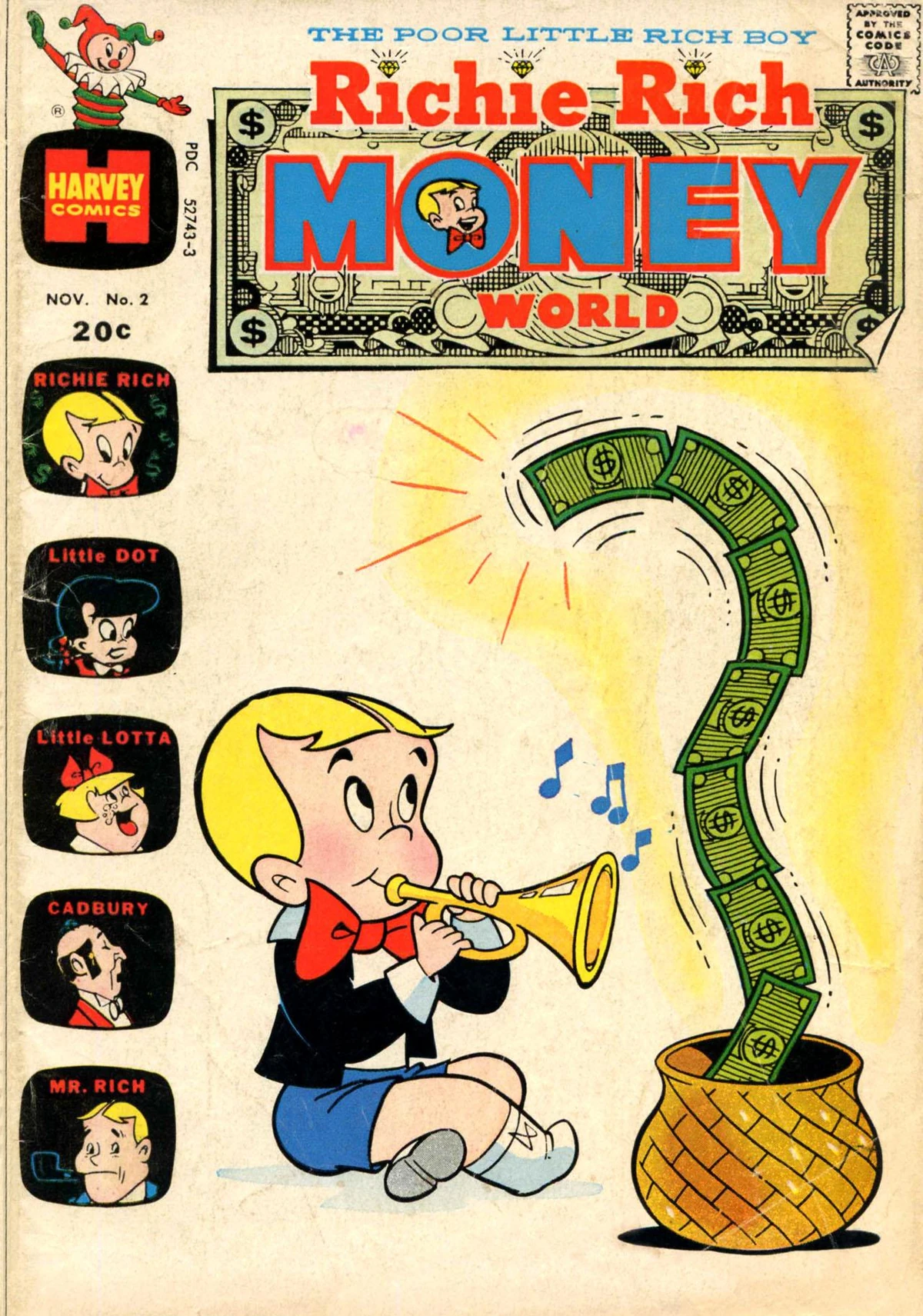 Richie Rich Money World Vol 1 2 | Harvey Comics Database Wiki | Fandom