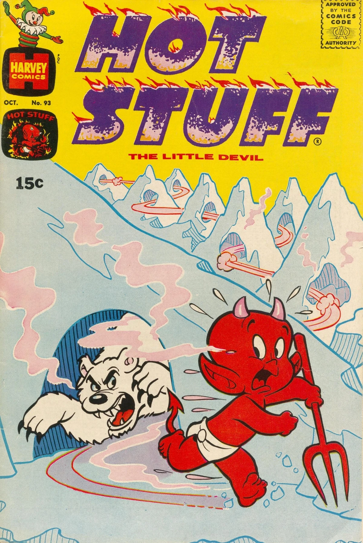 Hot Stuff, the Little Devil Vol 1 93 | Harvey Comics Database Wiki | Fandom