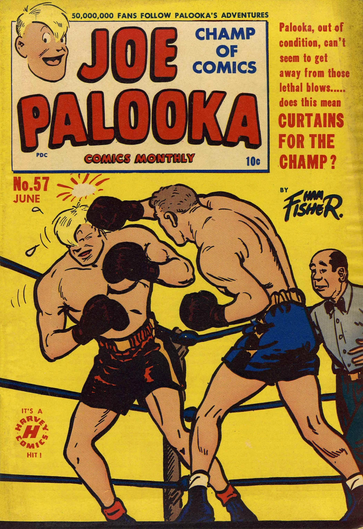 Joe Palooka Comics Vol 1 57 | Harvey Comics Database Wiki | Fandom