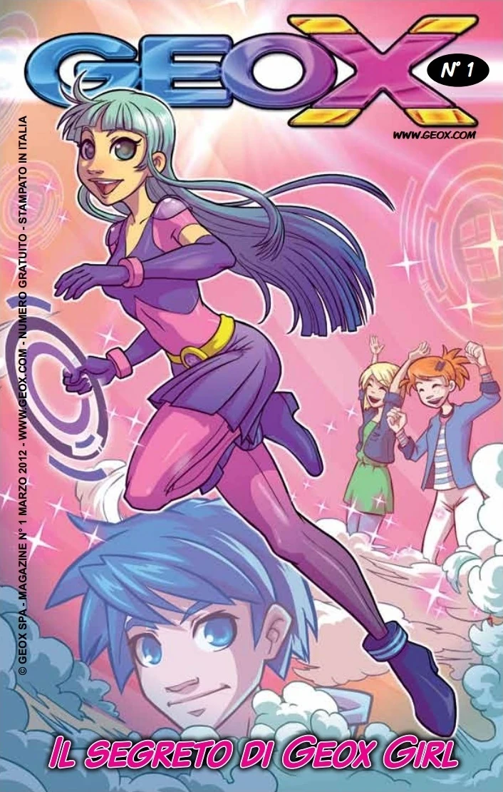 Geox Magazine (Geox Girl) Vol 1 1 | Hey Kids Comics Wiki | Fandom