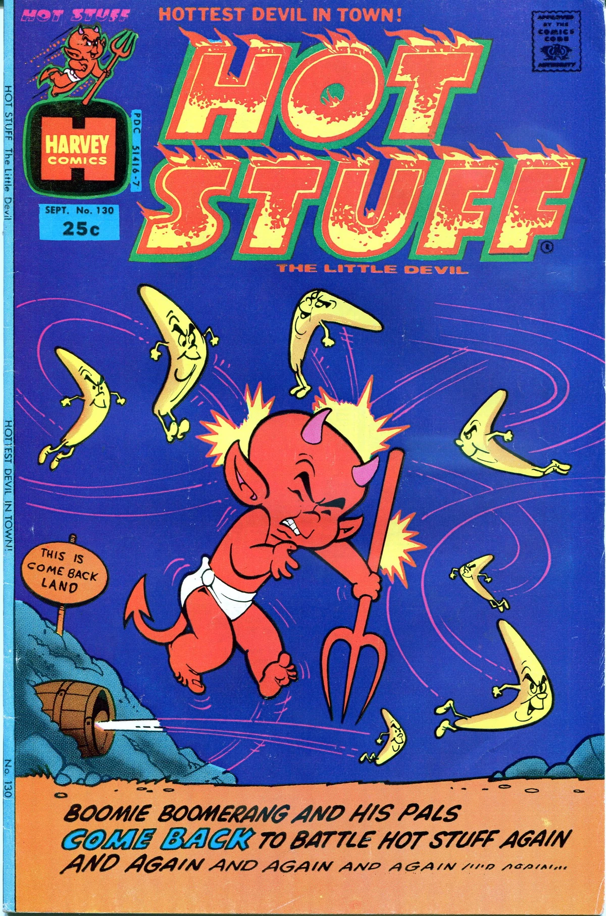 Hot Stuff, the Little Devil Vol 1 130 | Harvey Comics Database Wiki ...