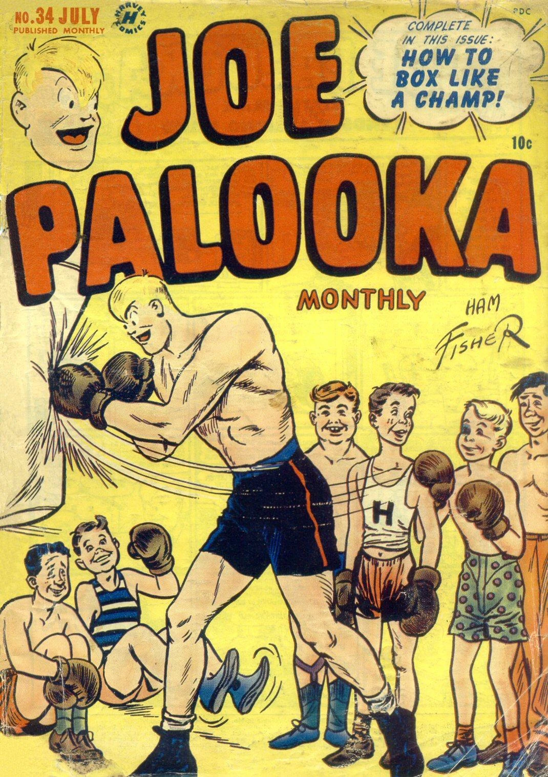 Joe Palooka Comics Vol 1 34 | Harvey Comics Database Wiki | Fandom
