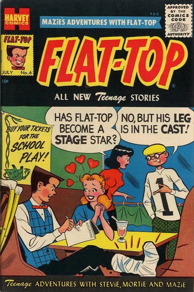 Flat-Top Vol 1 6 | Harvey Comics Database Wiki | Fandom