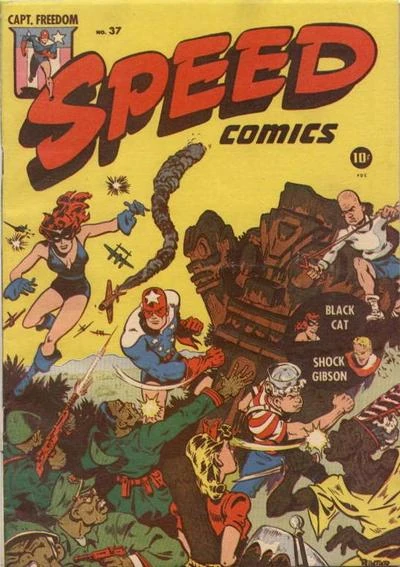 Speed Comics Vol 1 37 | Harvey Comics Database Wiki | Fandom