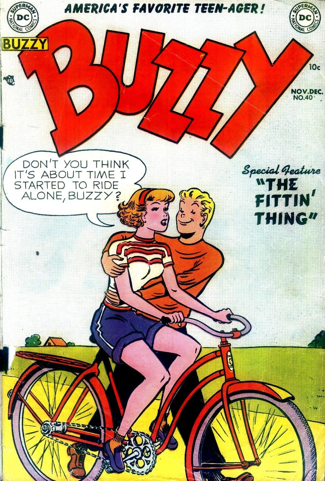 Buzzy Vol 1 40 | Hey Kids Comics Wiki | Fandom