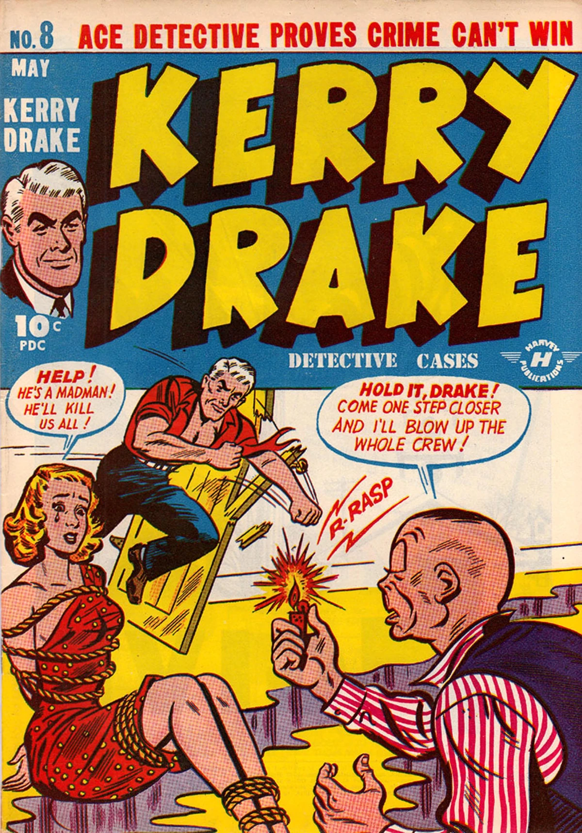 Kerry Drake Detective Cases Vol 1 8 | Harvey Comics Database Wiki | Fandom