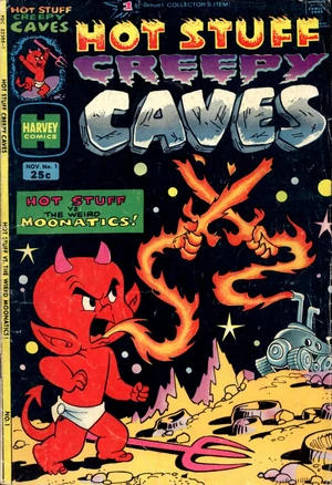 Hot Stuff Creepy Caves Vol 1 1 | Harvey Comics Database Wiki | Fandom