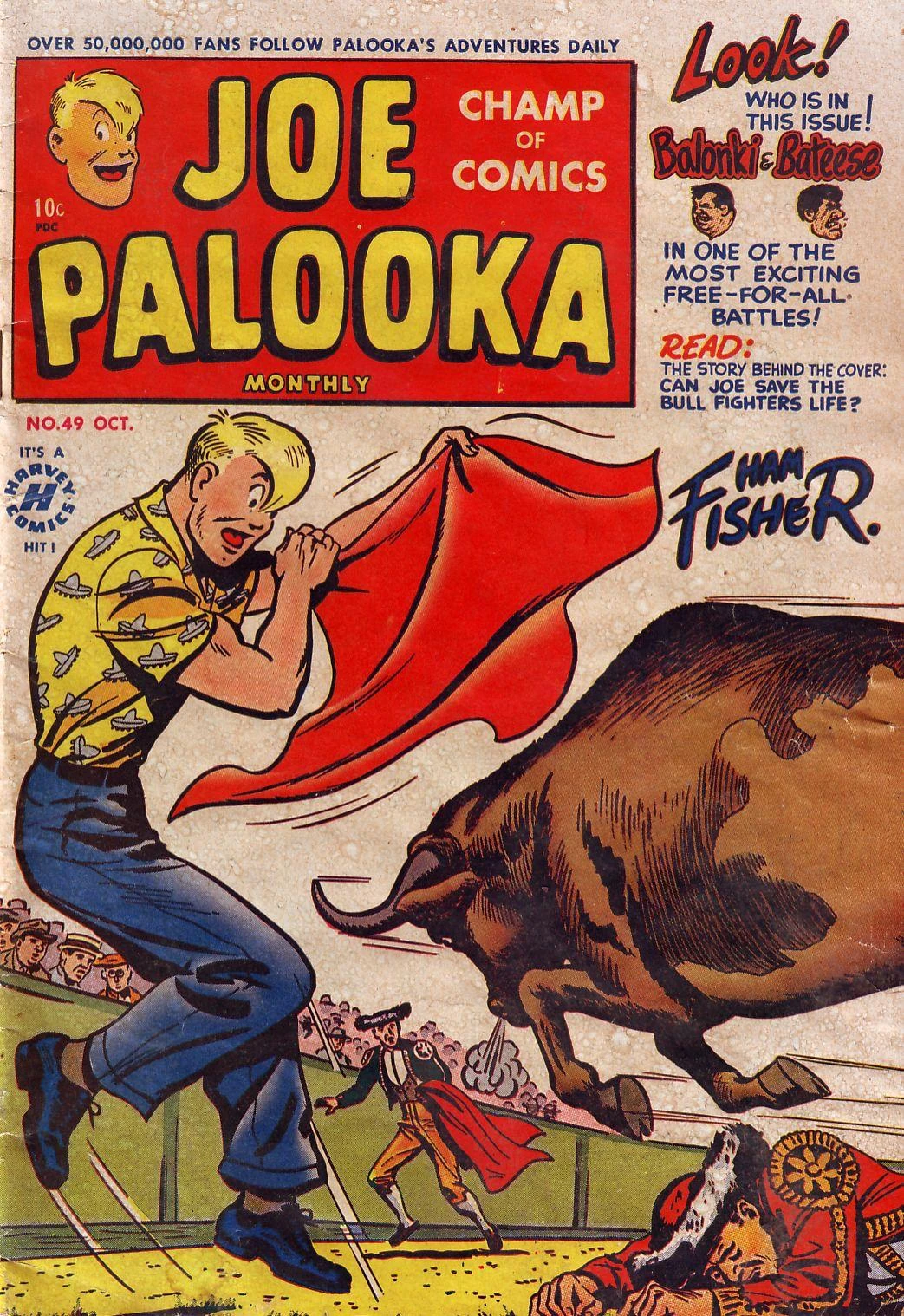Joe Palooka Comics Vol 1 49 | Harvey Comics Database Wiki | Fandom