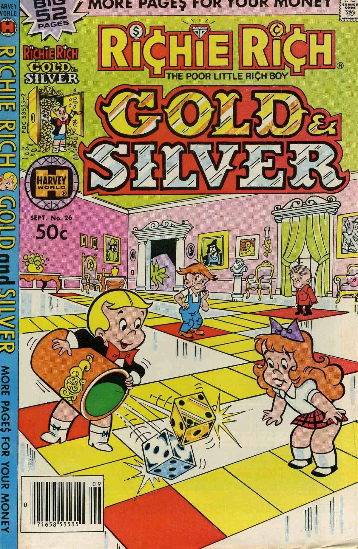 Richie Rich Gold & Silver Vol 1 26 | Harvey Comics Database Wiki | Fandom