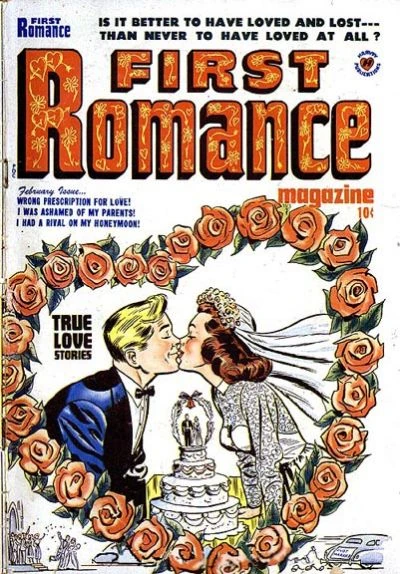 First Romance Magazine Vol 1 4 | Harvey Comics Database Wiki | Fandom