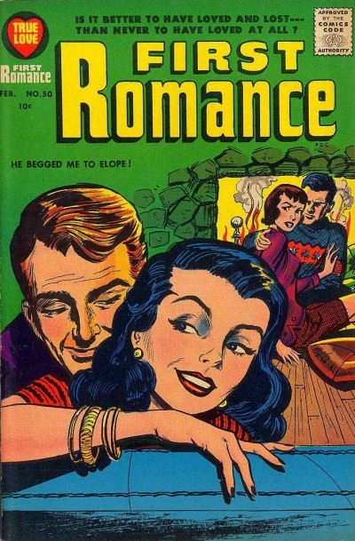 First Romance Magazine Vol 1 50 | Harvey Comics Database Wiki | Fandom