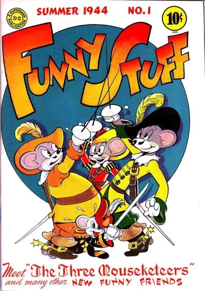 The Three Mouseketeers | Hey Kids Comics Wiki | Fandom