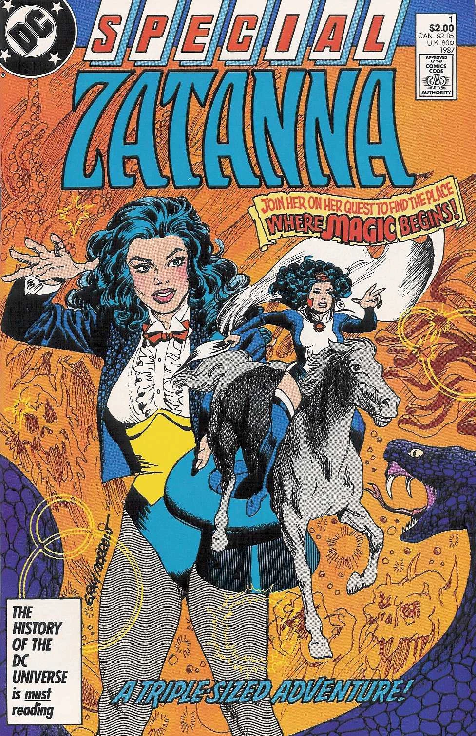 Zatanna Special Vol 1 1 | Hey Kids Comics Wiki | Fandom