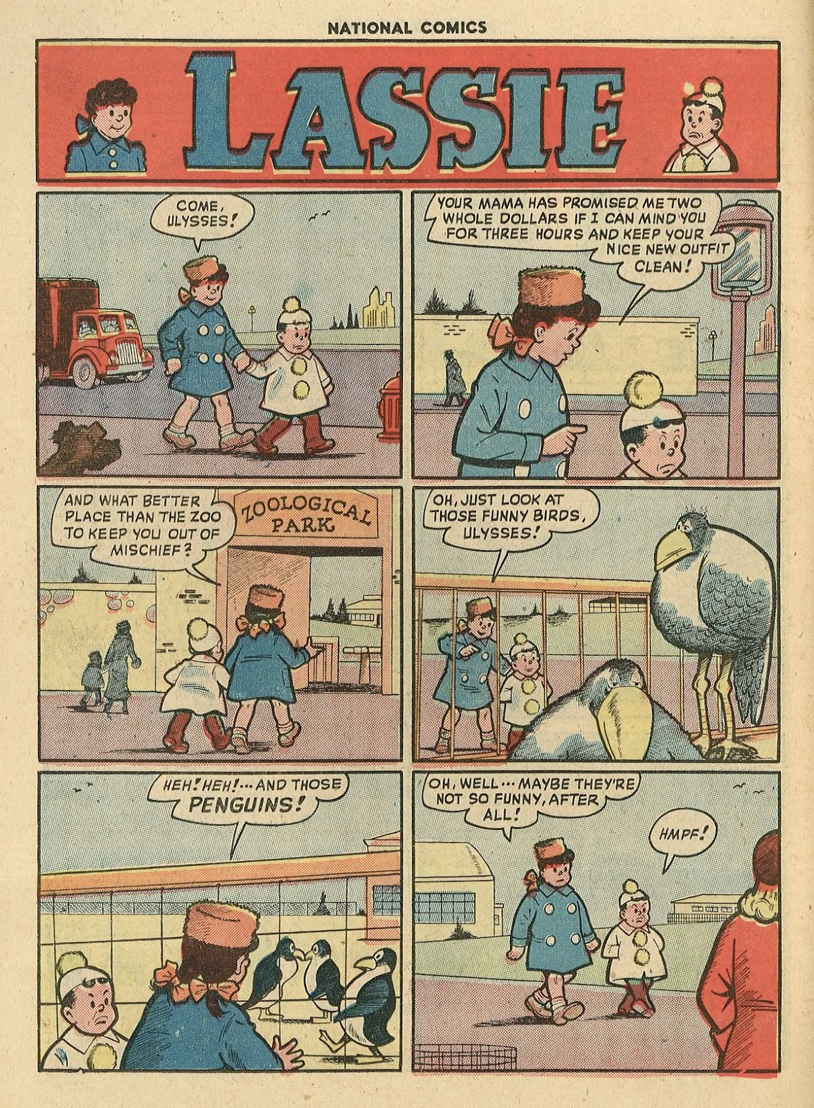 Lassie Go Get Help Cartoon Clipart