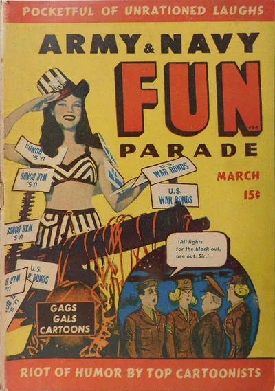 Army and Navy Fun Parade Vol 3 3 | Harvey Comics Database Wiki | Fandom