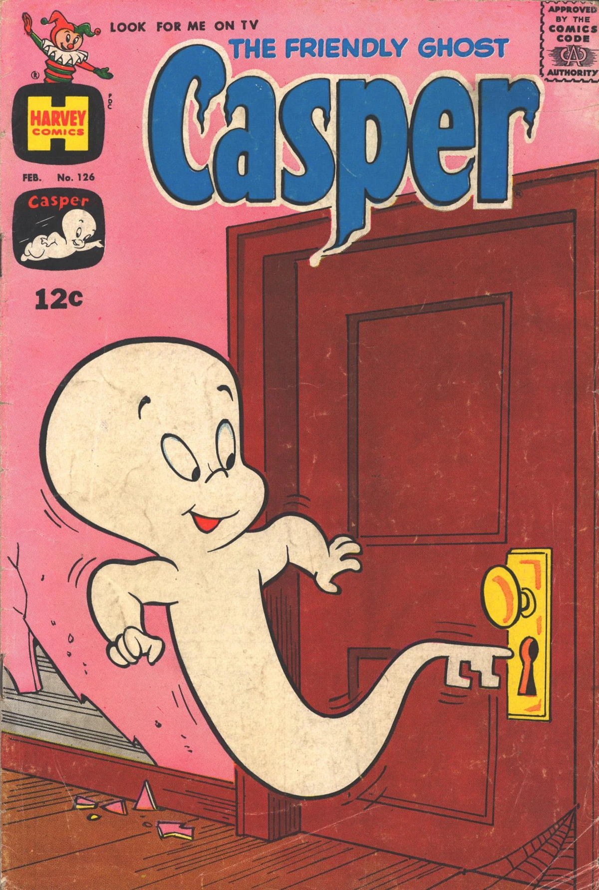 The Friendly Ghost, Casper Vol 1 126 | Harvey Comics Database Wiki | Fandom