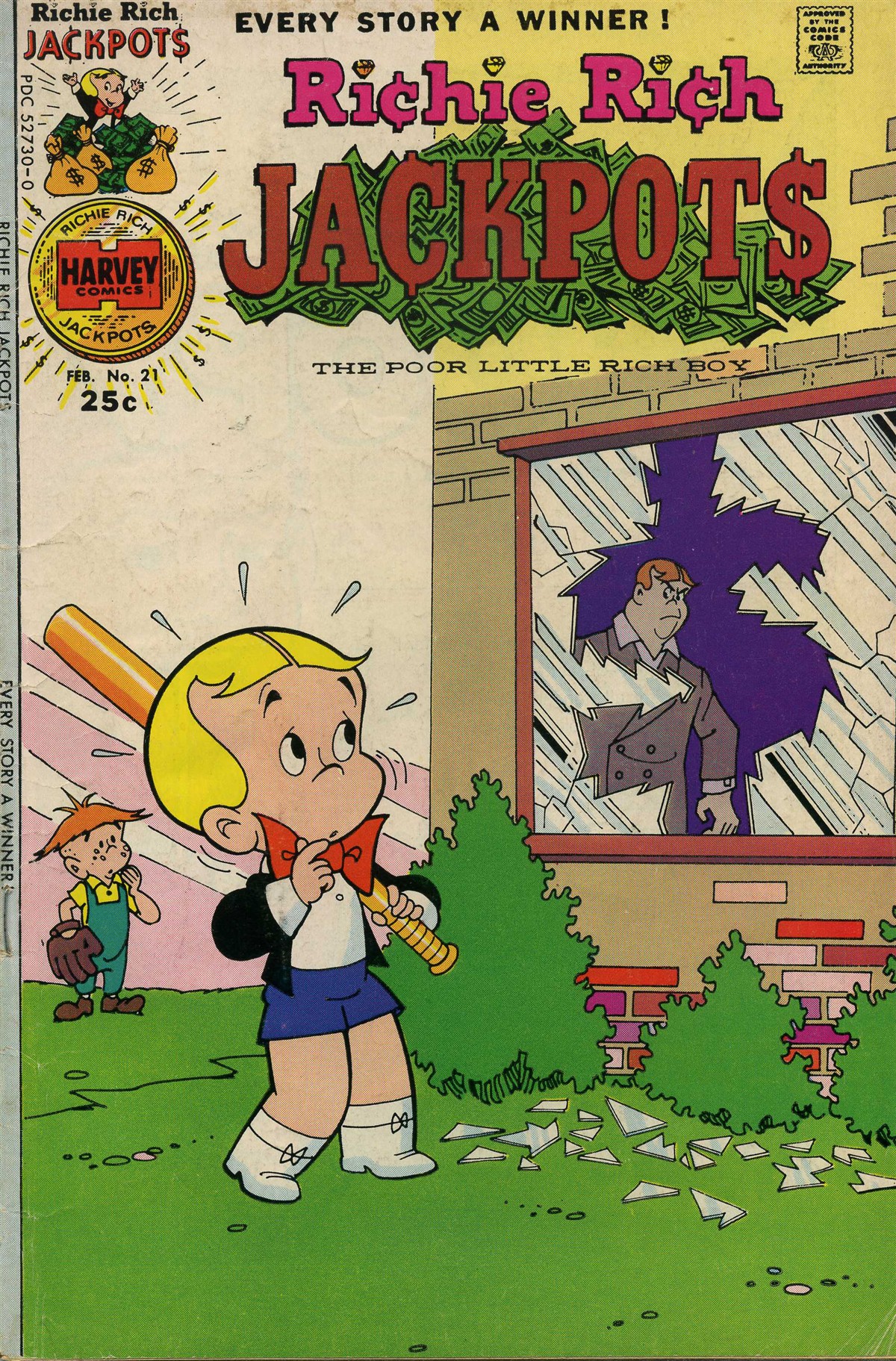 Richie Rich Jackpots Vol 1 21 Harvey Comics Database Wiki Fandom