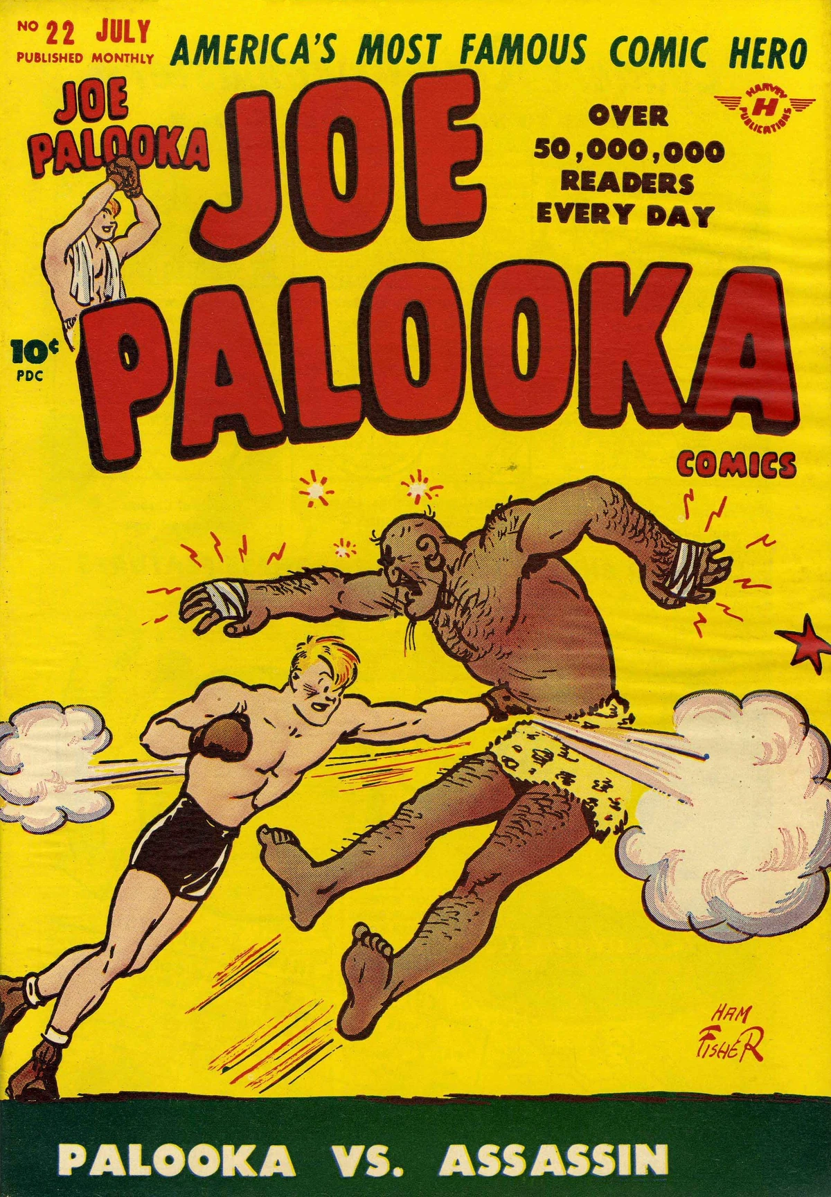 Joe Palooka Comics Vol 1 22 | Harvey Comics Database Wiki | Fandom