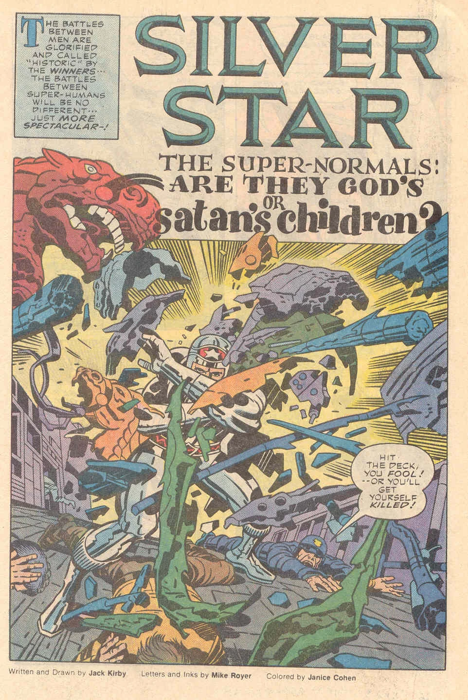 Silver Star Vol 1 4 | Hey Kids Comics Wiki | Fandom