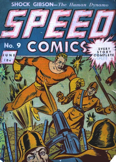 Speed Comics Vol 1 9 | Harvey Comics Database Wiki | Fandom