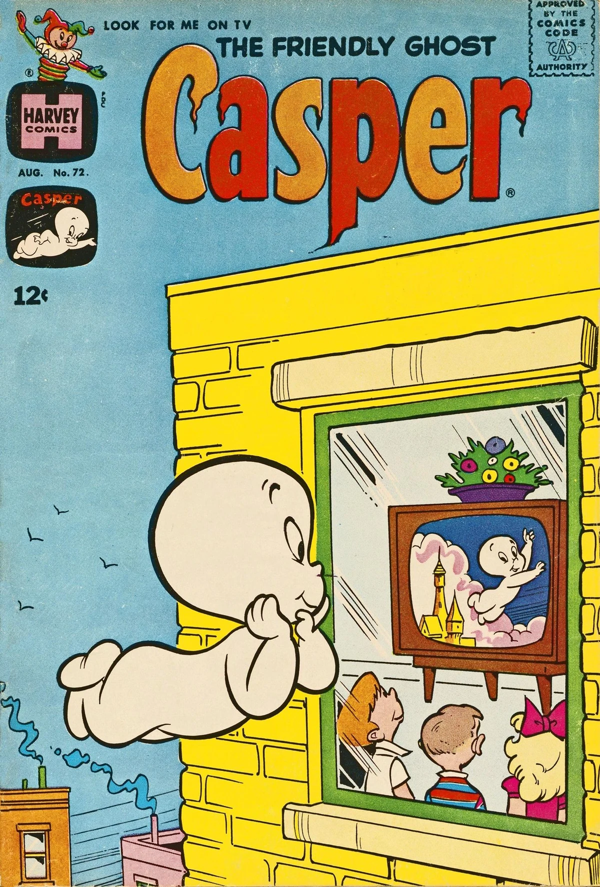 The Friendly Ghost, Casper Vol 1 72 | Harvey Comics Database Wiki | Fandom