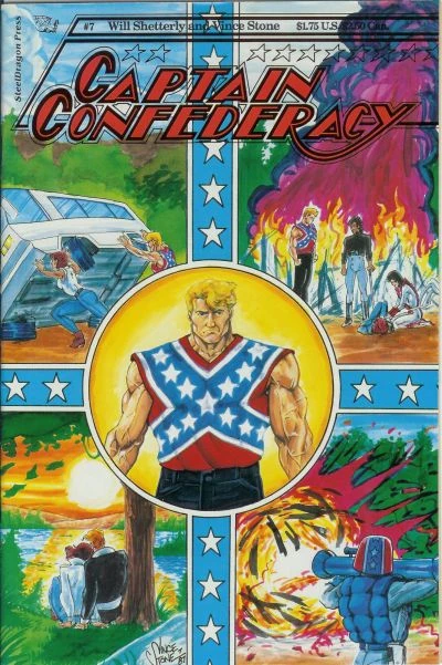 Captain Confederacy Vol 1 7 | Hey Kids Comics Wiki | Fandom