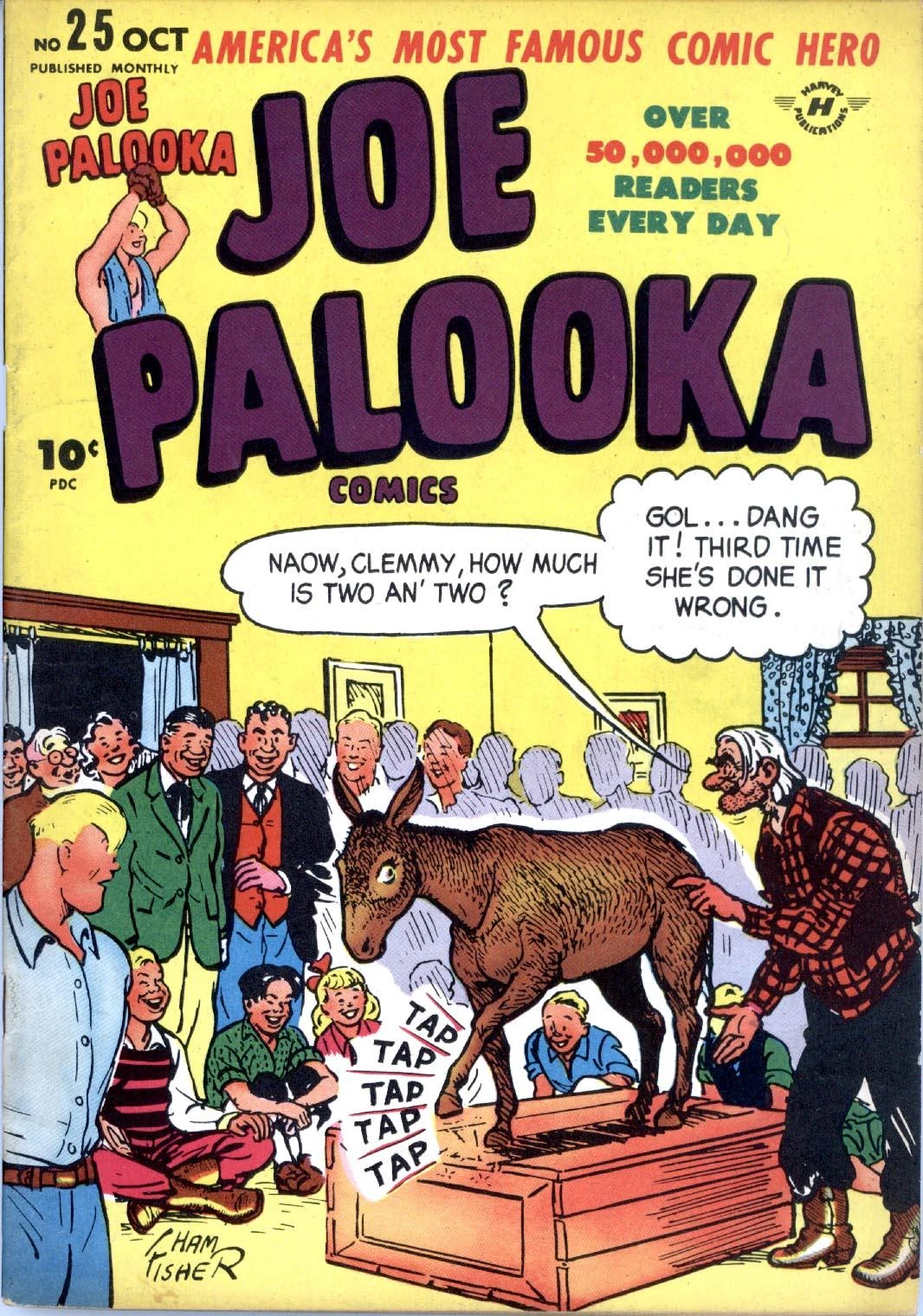 Joe Palooka Comics Vol 1 25 | Harvey Comics Database Wiki | Fandom