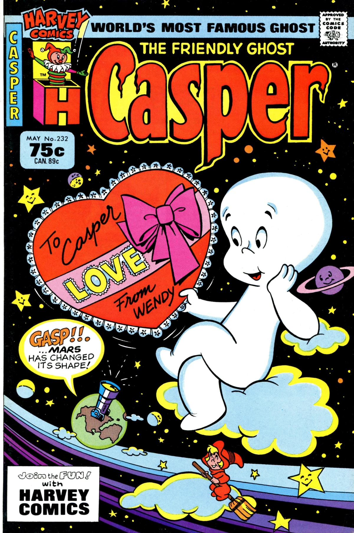 The Friendly Ghost, Casper Vol 1 232 | Harvey Comics Database Wiki | Fandom