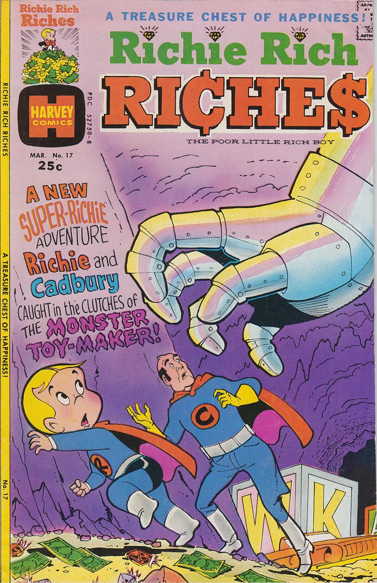Richie Rich Riches Vol 1 17 | Harvey Comics Database Wiki | Fandom