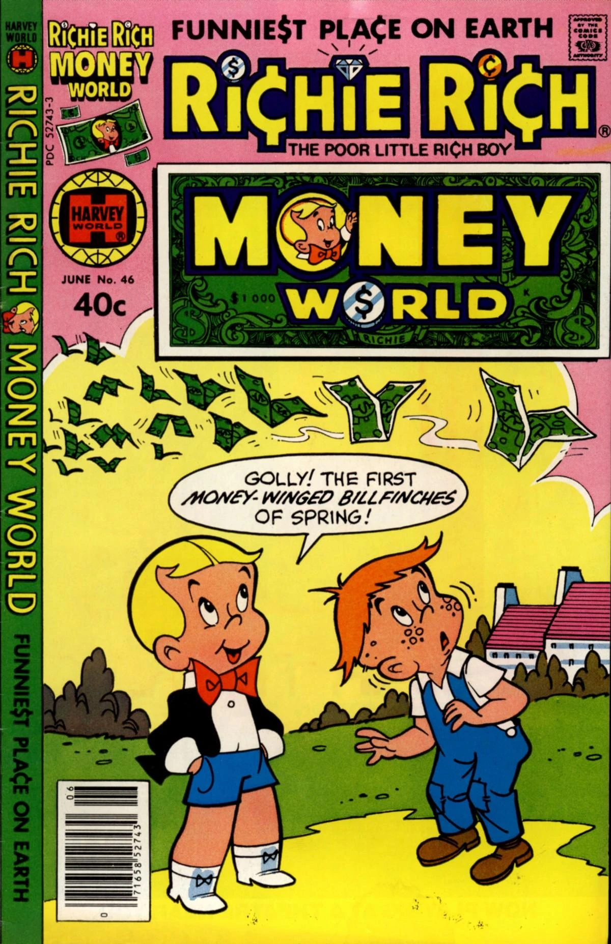 Richie Rich Money World Vol 1 46 | Harvey Comics Database Wiki | Fandom