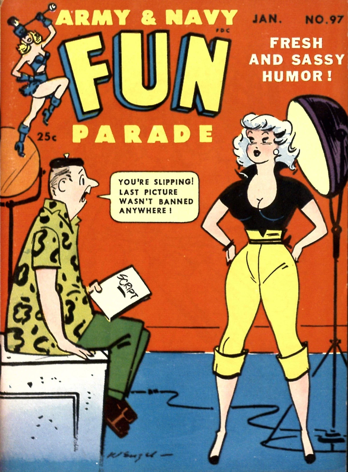 Army & Navy Fun Parade Vol 1 97 | Harvey Comics Database Wiki | Fandom