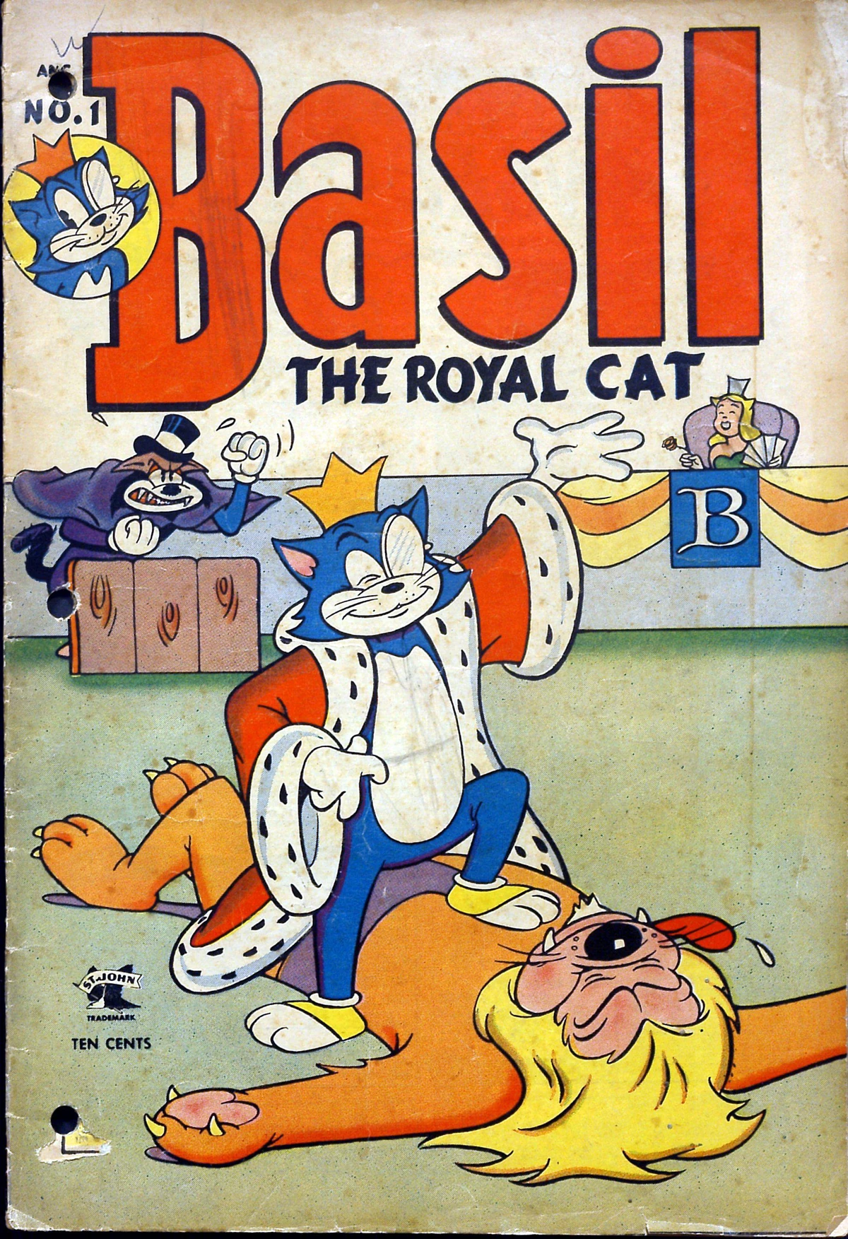 Basil Vol 1 | Hey Kids Comics Wiki | Fandom