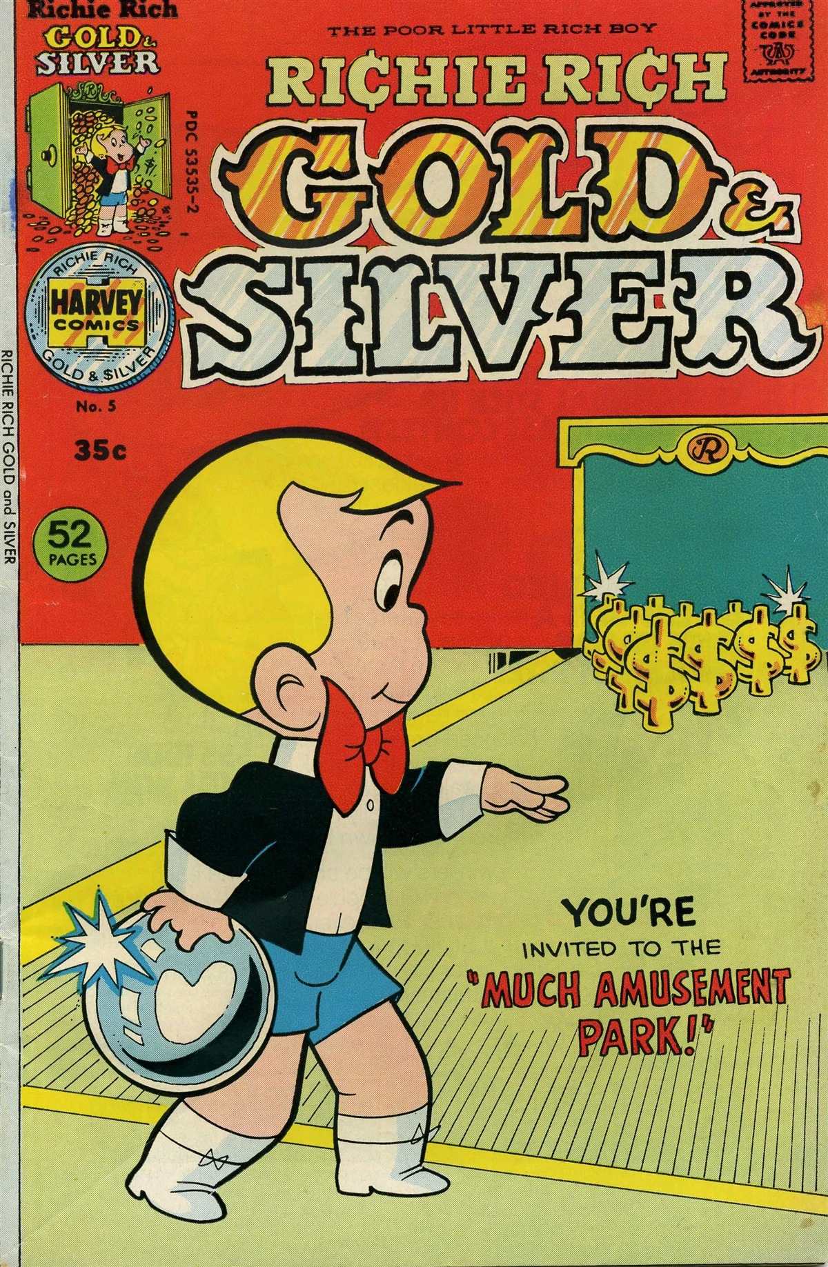 Richie Rich Gold & Silver Vol 1 5 | Harvey Comics Database Wiki | Fandom
