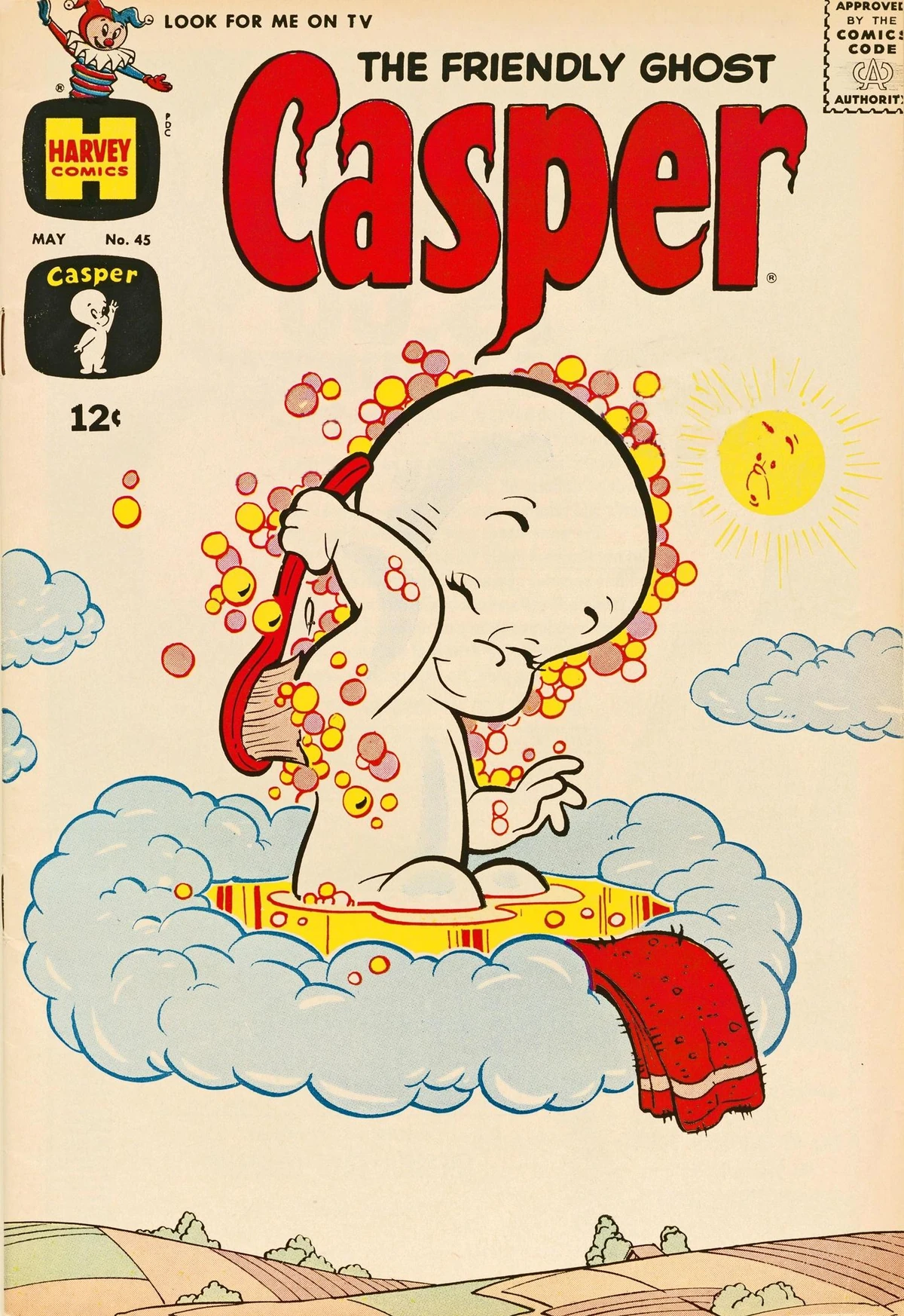 The Friendly Ghost, Casper Vol 1 45 | Harvey Comics Database Wiki | Fandom