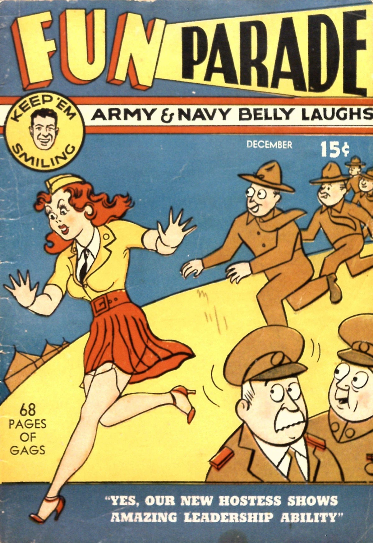 Army and Navy Fun Parade Vol 1 1 | Harvey Comics Database Wiki | Fandom