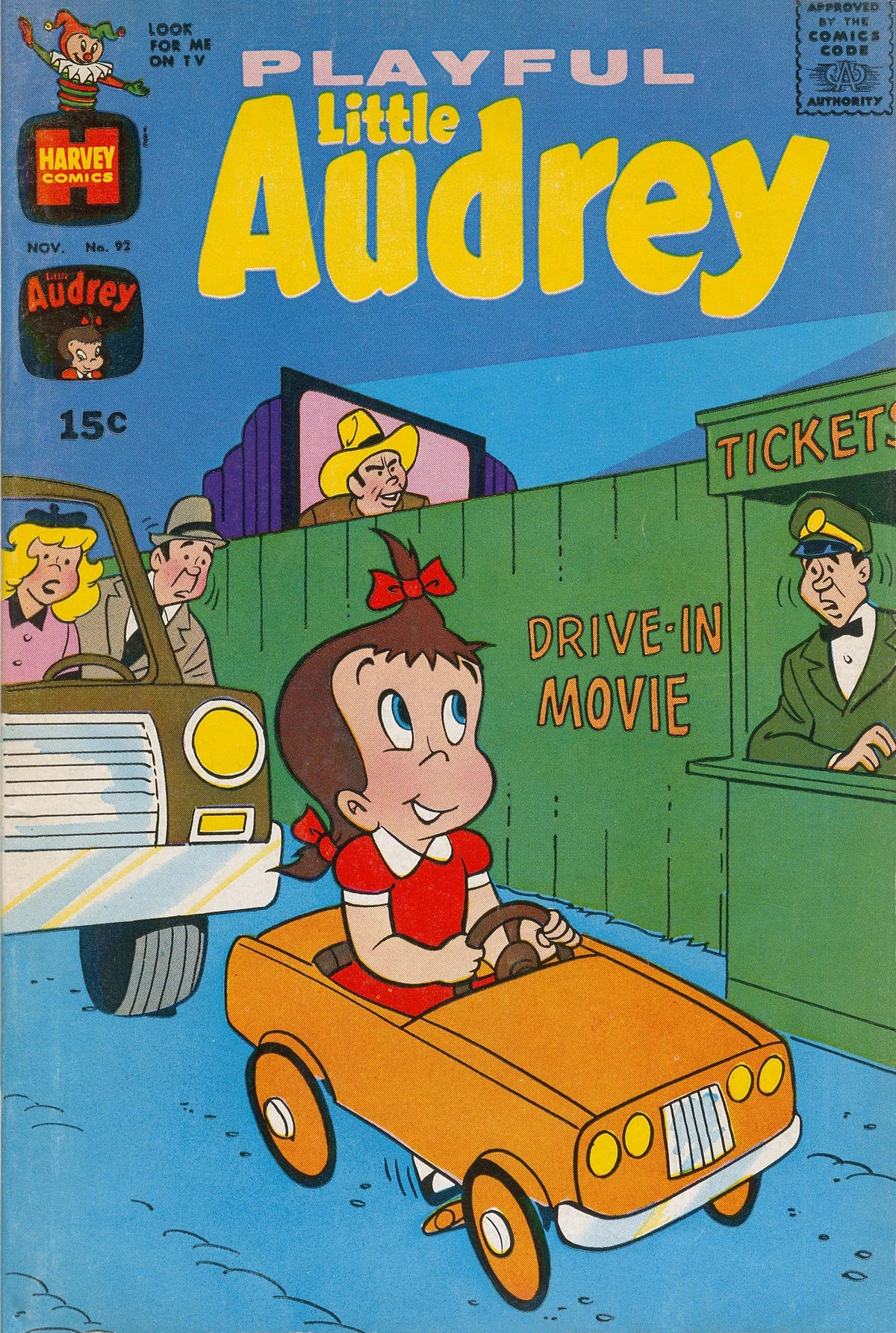 Playful Little Audrey Vol 1 92 | Harvey Comics Database Wiki | Fandom