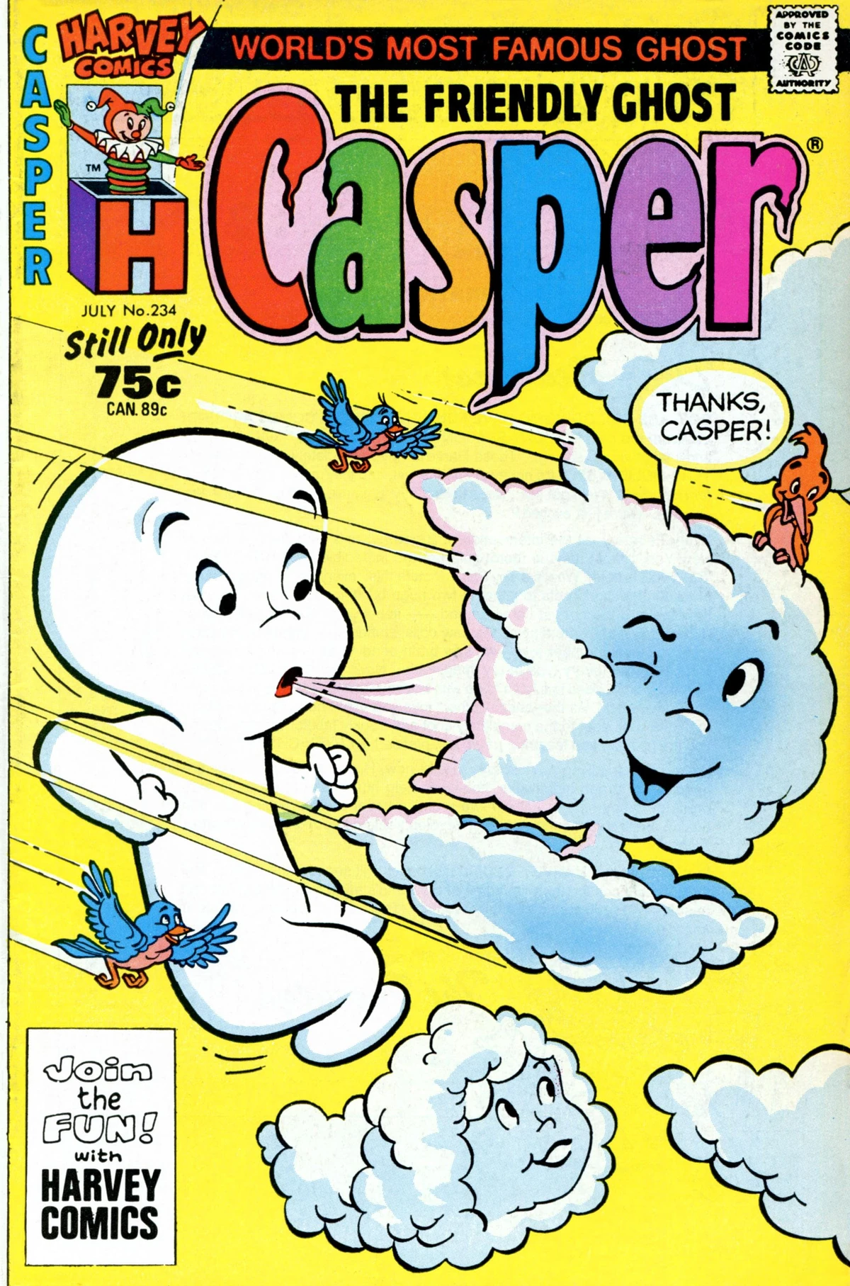 The Friendly Ghost, Casper Vol 1 234 | Harvey Comics Database Wiki | Fandom