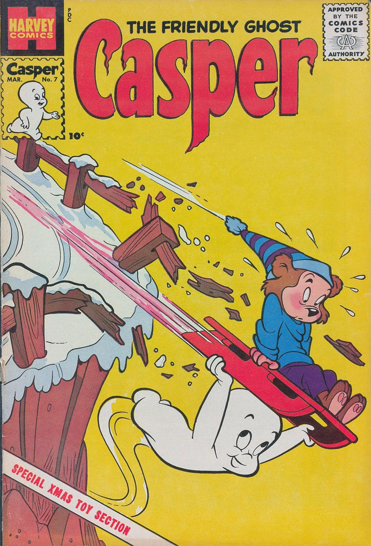 The Friendly Ghost, Casper Vol 1 7 | Harvey Comics Database Wiki | Fandom
