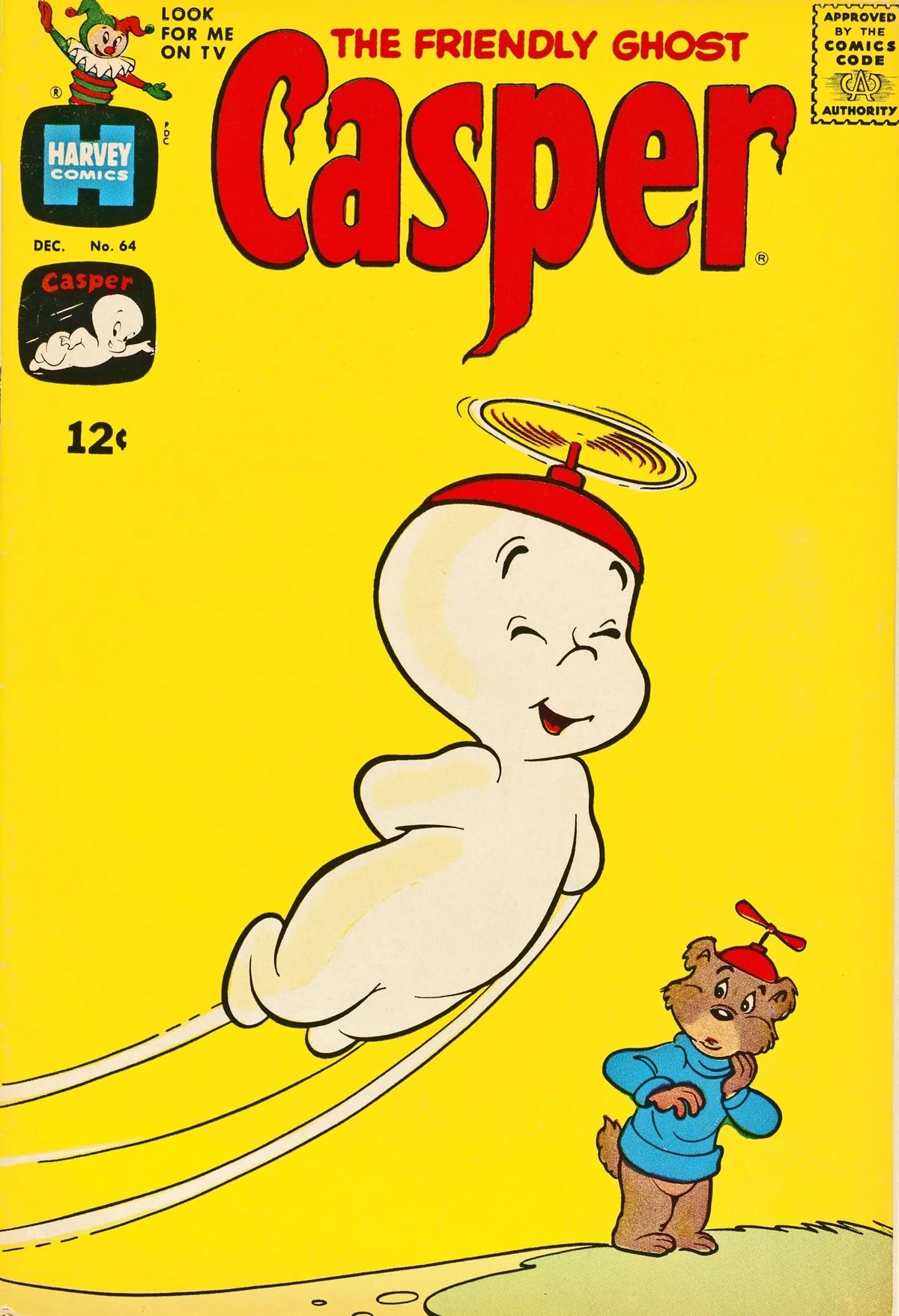 The Friendly Ghost, Casper Vol 1 64 | Harvey Comics Database Wiki | Fandom